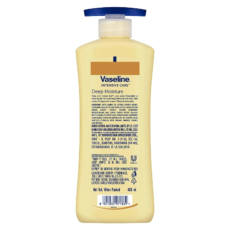 Vaseline Intensive Care Deep Moisture Nourishing Body Lotion